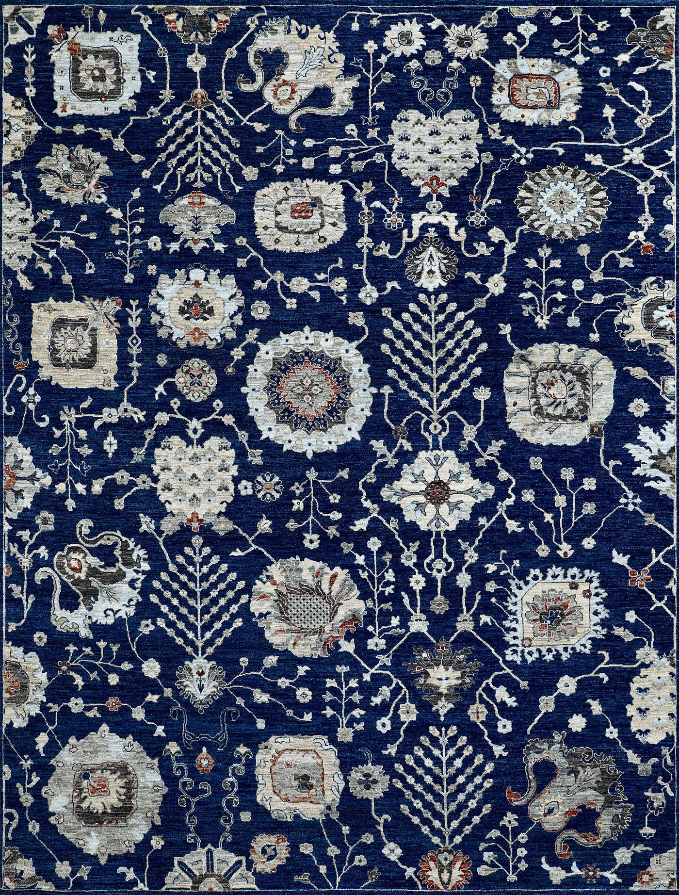 Mafi Signature | Khyber | KYB-115: Navy | Mafi Rugs | Tacoma, Bellevue ...