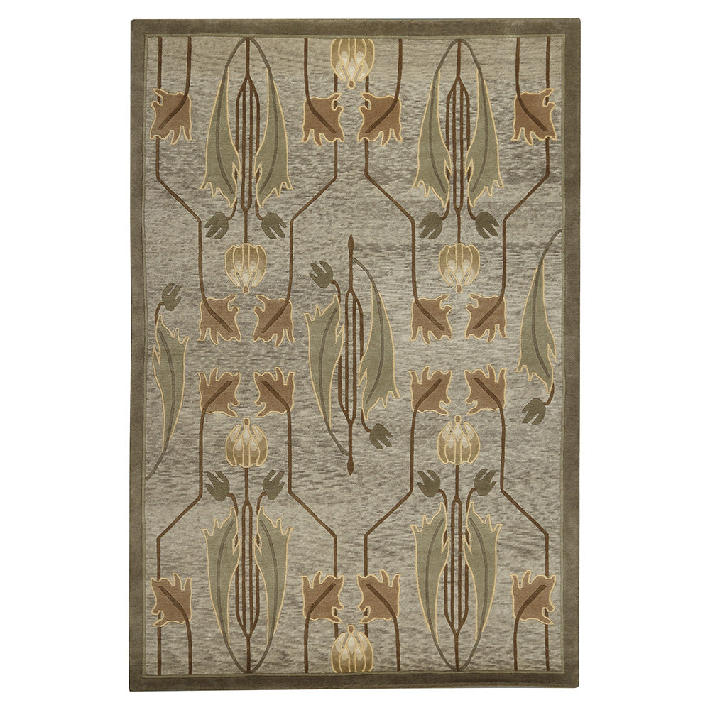 Rennie Tulip Rug, Sage | Stickley | Seldens – Seldens Designer Home ...